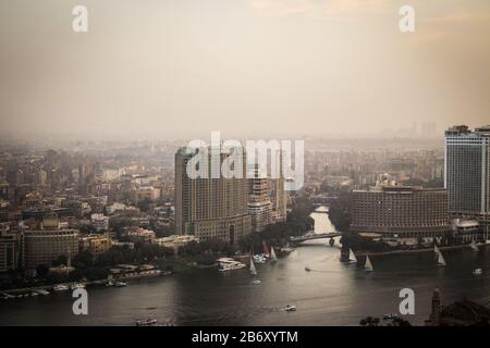 Cairo from Above Stock Photo - Alamy