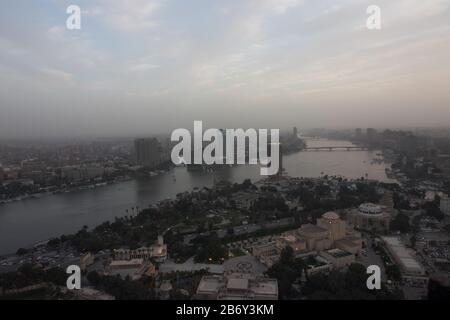 Cairo from Above Stock Photo - Alamy