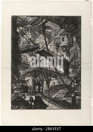 This etching by Giovanni Battista Piranesi features his renowned ...