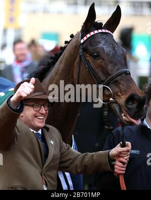 Jockey Gavin Sheehan during the Festival Trials Day at Cheltenham ...