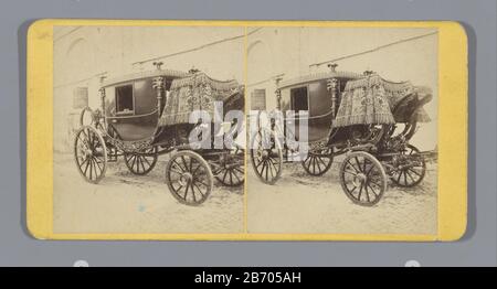 Koets te Rome, anonymous, c. 1850 - in or before 1860 photograph ...