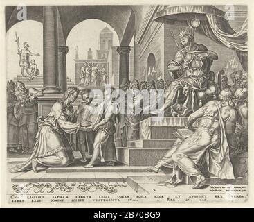 Koning Josia scheurt zijn kleren bij het horen van de woorden uit het ...