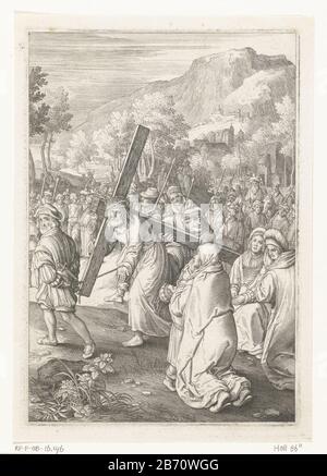 Christ on the Cross, Nicolaes de Bruyn, 1610 print Christ on the cross ...