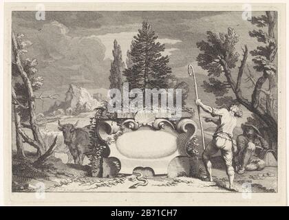 Two idyllic scenes unknown Stock Photo - Alamy