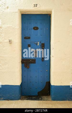 Inside a typical prison cell in the former Cold War Stasi prison ...