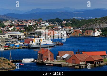 Natvigs Minde Island, Stavanger City, Ragoland County, Norway Stock ...