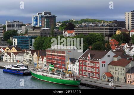 Historic Ship Sandnes, Stavanger City, Rogaland County, Norway ...