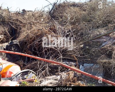 Pile of Rubble from Road Destruction, Demolition, Environmental ...