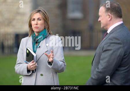 Vicky Young BBC political journalist pictured in Westminster on 15th ...