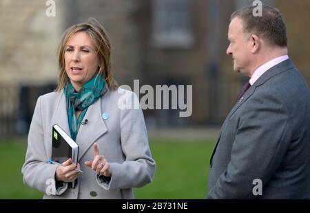 Vicky Young BBC political journalist pictured in Westminster on 15th ...