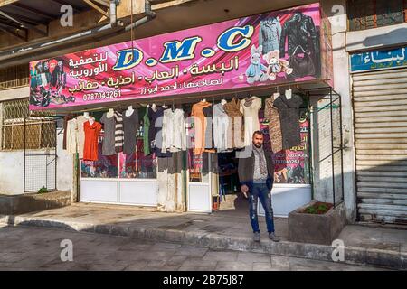 Clothing store in Amman, Jordan Stock Photo - Alamy