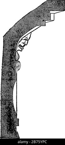 Roman-Doric Frieze, triglyphs in the Doric order, the cella of a ...