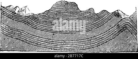 Vector illustration of stratified soil layers Stock Vector Image & Art ...
