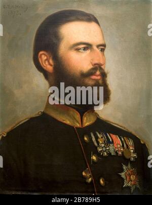 George Healy - Carol I Stock Photo - Alamy