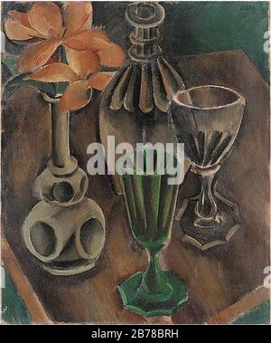 George Kars Kubist Still Life 1912-1914 Stock Photo - Alamy