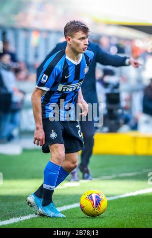 Nicolo’ Barella during the Italian championship Serie A football match ...