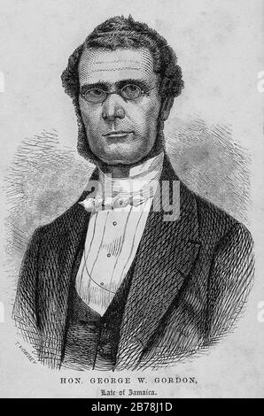 George William Gordon Stock Photo - Alamy