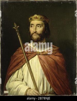 Charles III le Simple (879-929) est retabli sur le trone de France par ...