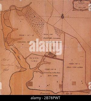The 'George Washington River Farm Map gm026001' is a historical map ...