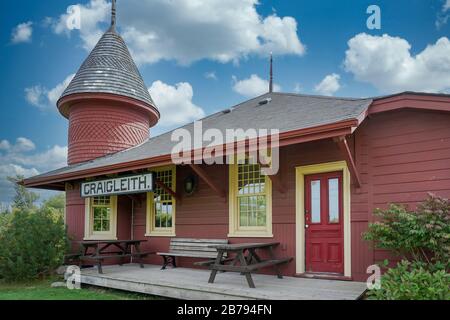 Craigleith Museum in Collingwood in the summer, Ontario, Canada, North ...