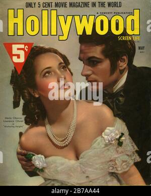 Merle Oberon in Wuthering Heights, a 1939 American romantic period ...