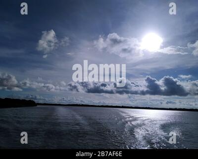 A beautiful view of the Barguna Payra River Stock Photo - Alamy