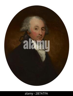 Gilbert Stuart - Portrait of a Gentleman Stock Photo - Alamy