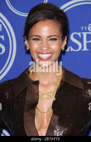 Paula Patton in the Press Room at the BET Awards 2009 at the Shrine ...