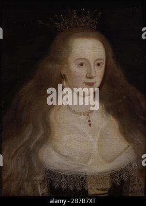 This portrait of Frances Howard, Duchess of Lennox, captures her noble ...