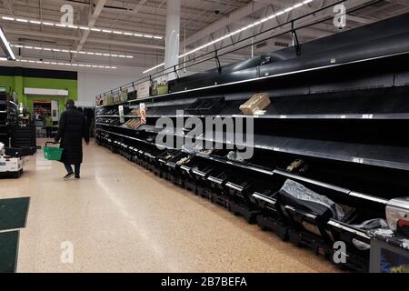 The fruit and vegetable section in an Asda store, UK Stock Photo - Alamy