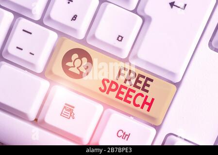 Writing note showing Freedom. Business photo showcasing Going out for a ...