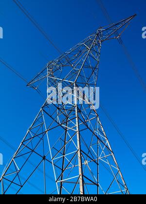 large high voltage electrical pole top transformer in the uk Stock ...