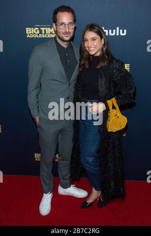 Jason Orley and Ramona Orley attend the premiere of "Big Time ...