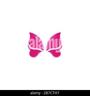 Abstract Luxurious Colorful Gradient Butterfly logo Ideas. Inspiration ...