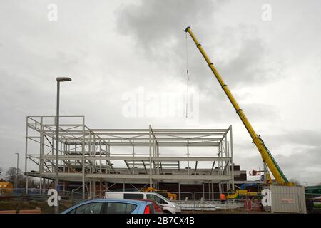 Development at Beeston Square, in progress, Nottingham Stock Photo - Alamy