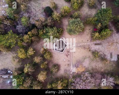 The interesting aerial perspective, colours, patterns and textures of ...