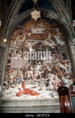 The radial chapels - Basilica of Saint Anthony of Padua, Italy Stock ...