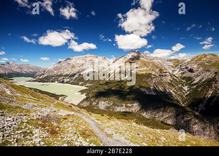 Dams of Cancano - Bormio (IT Stock Photo - Alamy