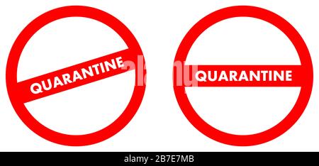 quarantine vector icon isolated on transparent background, quarantine ...
