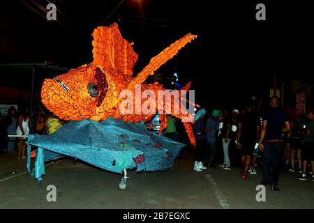 Trinidad Carnival; traditional mas; fancy sailor mas; Port of Spain ...