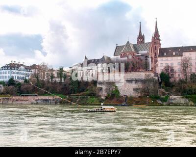 port of switzerland,basel Stock Photo - Alamy