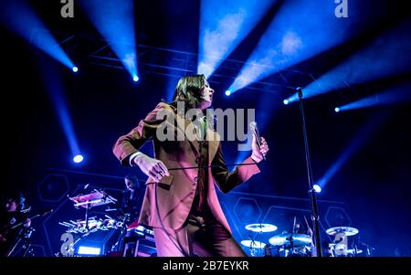 Blossoms performing at the O2 Academy in Bournemouth, UK. Credit ...