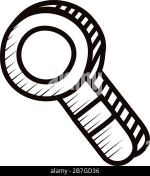 lupe doodle line style icon design, Ornament sketch art drawing cute ...