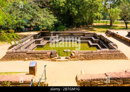 Kumara Pokuna, Royal Pond of King Parakramabahu, UNESCO World Heritage ...