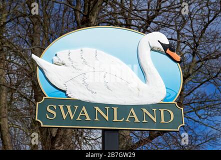 The village of Swanland, East Yorkshire, England UK Stock Photo - Alamy