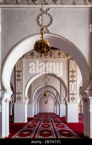 Inside Mosque Mouassine, Marrakesh. Morocco Stock Photo - Alamy