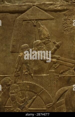 Assyrians. Upper Mesopotamia. Palace of Ashurbanipal, Nineveh, Iraq ...