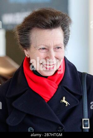 The Princess Royal, Vice Patron of the British Horse Society and Martin ...