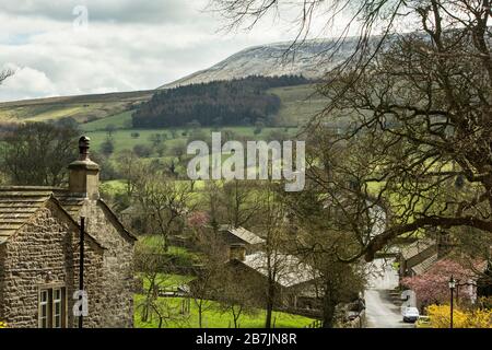 Downham Village, Ribble Valley, Lancashire, England Stock Photo - Alamy
