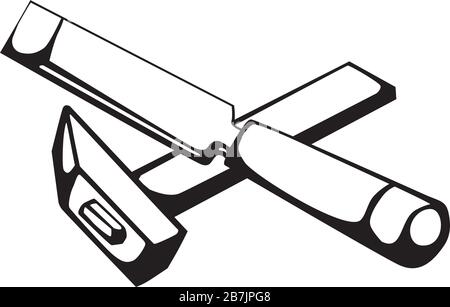 Hammer and chisels for carving Stock Vector Image & Art - Alamy